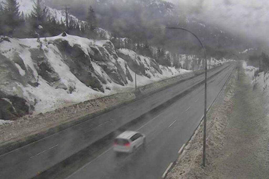 Heavy rain, low visibility on Coquihalla, Highway 3 | Penticton Western ...